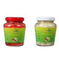 Quality Fresh Organic Pickled Sushi Ginger Sliced And Strip 160g / Bottle for sale