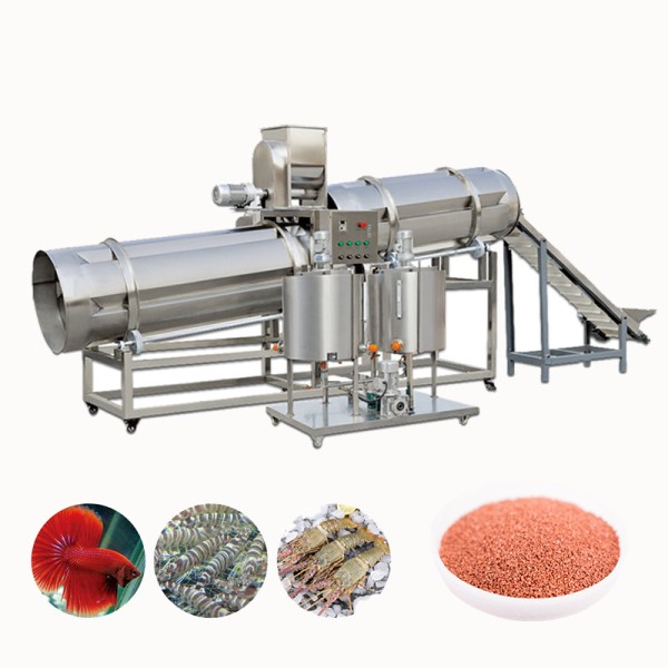 Quality CE Floating Fish Feed Processing Line Extruder Machine 250kg/H for sale