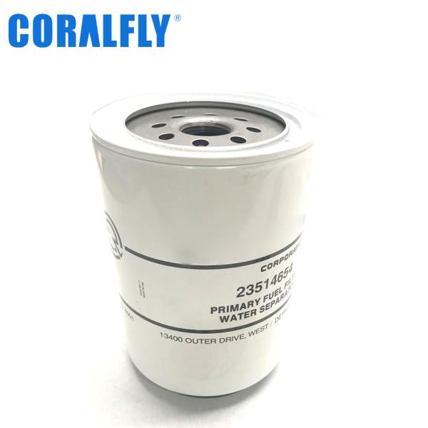 Quality Detroit CORALFLY Oil Filter 23530573 23530408 Dd13 Dd15 Dd6 for sale
