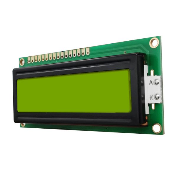 Quality 59.46x5.96mm 16x1 Character LCD Display With White Backlight HTM-1601A for sale