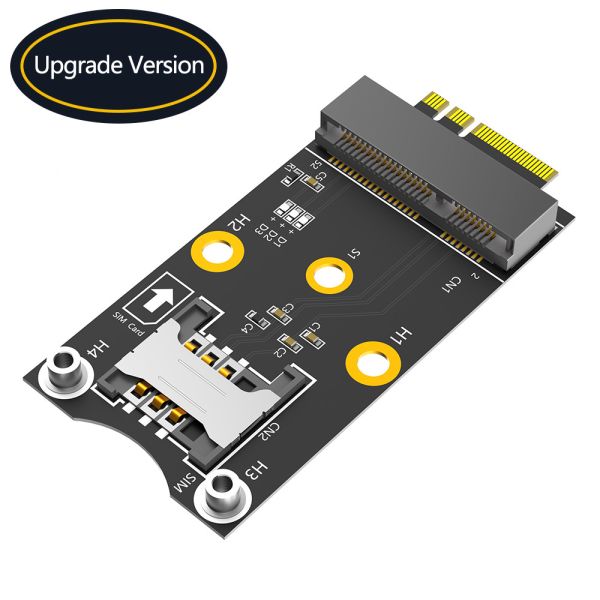 Quality Mini PCI-E to M.2(NGFF ) key A/E Adapter With SIM card Slot for WiFi/WWAN/LTE Module for sale