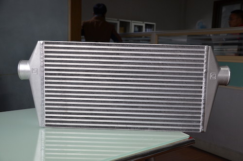 Quality Automotive aftermarket charge air cooler aluminum bar & plate air to air heat exchanger for sale