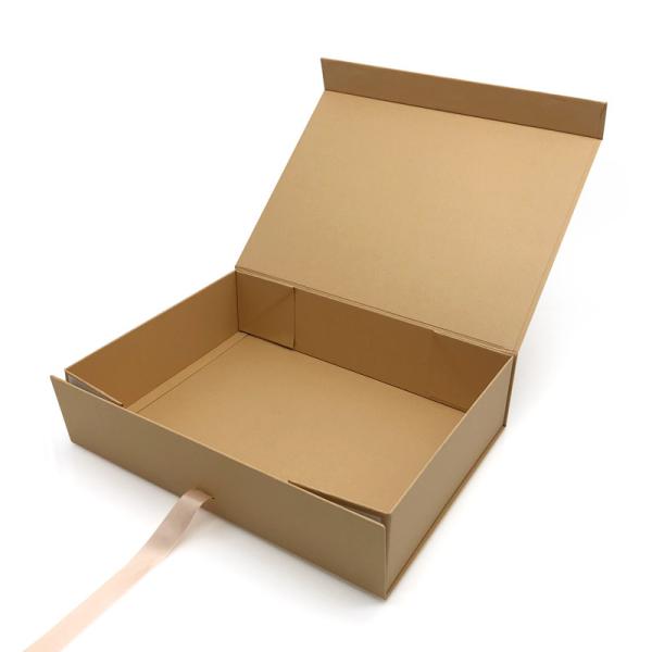Quality Brown Foldable Packaging Box Small Cutomized For Face Cream for sale