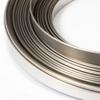 Quality Plastic Silver Trim Cap Package 10 Rolls Per Carton Letter Edge Of Channel for sale