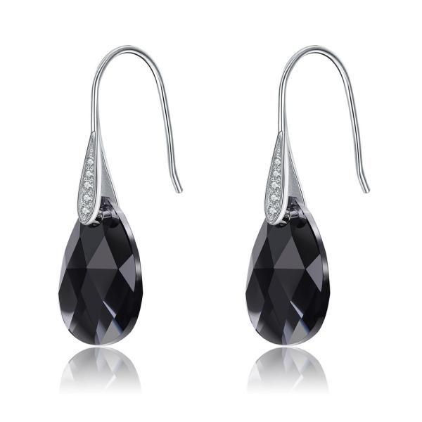 Quality Long Hook Sterling Silver Jewelry Earrings for sale