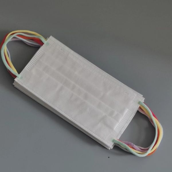 Quality 3 Ply Comfort Soft Elastic Ear Loops Rope Soft Flat Elastic Cord Colourful 6mm for sale