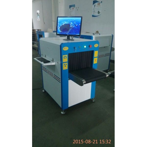 Quality X Ray Baggage Scanner For Airport , Railway Station Conveyor Metal Detector for sale