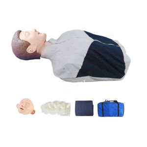 china Cardiopulmonary Resuscitation Practice Dummy Half Body Model for First Aid