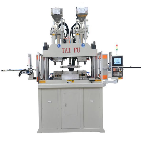 Quality 120Ton Vertical Double Color Injection Molding Machine For Two-Color Socket for sale
