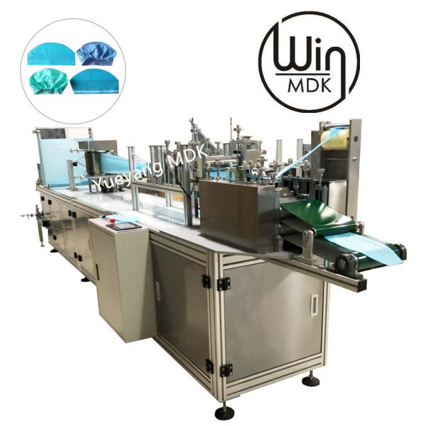 Quality 5.8kw Doctor Cap Making Machine , 90pcs/Min Surgeon Cap Making Machine for sale