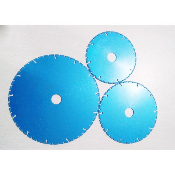 Quality Stone Blue Electroplated Diamond Blade Resin Bonded High Machining Accuracy for sale