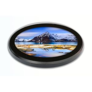 Quality 3.4'' 800x800 IPS TFT LCD Circular Instrument Screen Round Video HDMI Input for sale