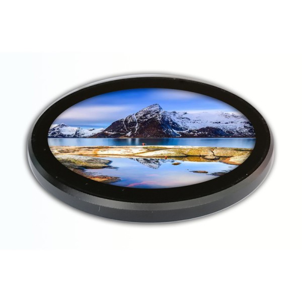 Quality 3.4'' 800x800 IPS TFT LCD Circular Instrument Screen Round Video HDMI Input for sale