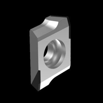 Quality Standard Diamond PCD Milling Insert Shoulder End Mill For Aluminum for sale