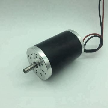 Quality 63mm DC Motor Customized voltage winding shaft mounting and lead configurations for sale
