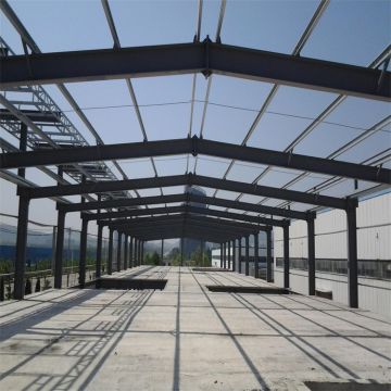 Quality Q235B Single Bay Portal Frame Punching Portal Steel Structure CAD For Hall Shed for sale