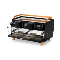 Quality Manual Double Group Coffee Machine Cappuccino Coffee Maker With Triple Boiler for sale