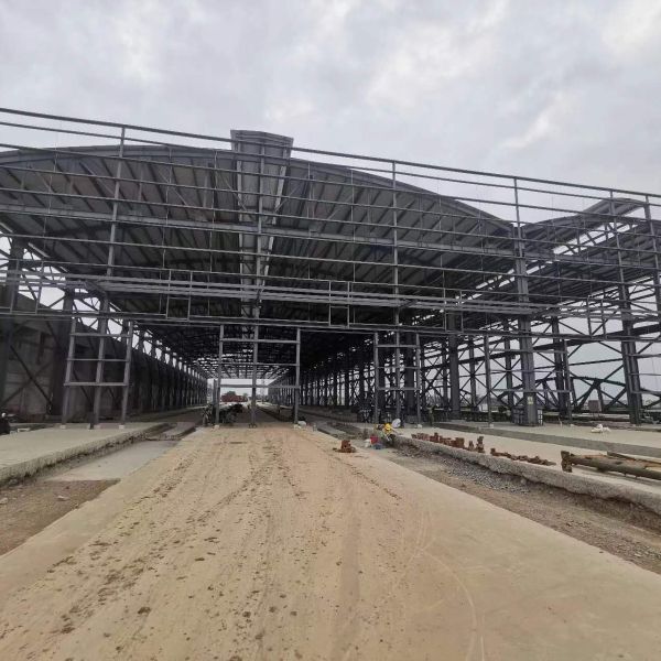 Quality Q355 Steel Frame Roof Structure 50 120mm For storage for sale