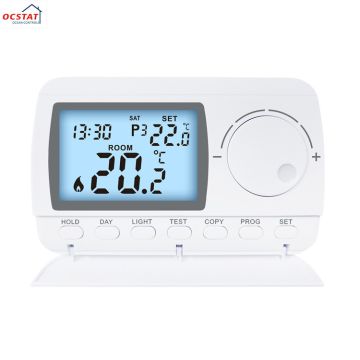 Quality Riseem NTC Digital Thermostat For Electric Heat For Gas Boiler 868MHZ Frequency for sale