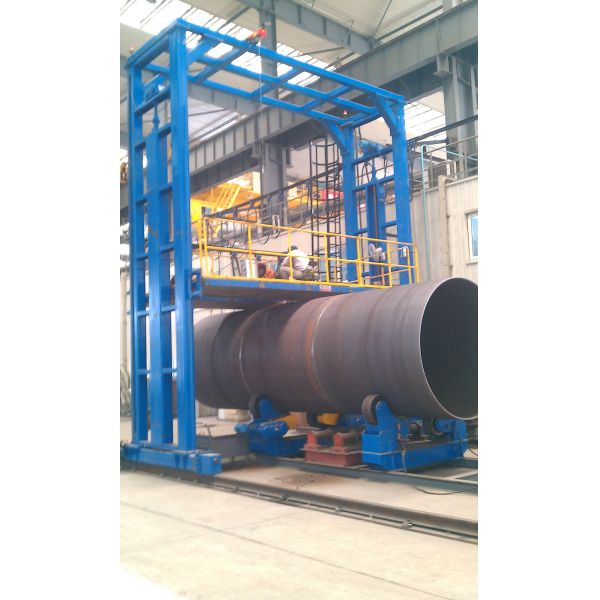 Quality Self Aligned Welding Rotator with 60 Ton Driving Capacity, 6-60m/h Roller Speed, and 100-1000mm/min Rotator Speed for Automated Welding for sale