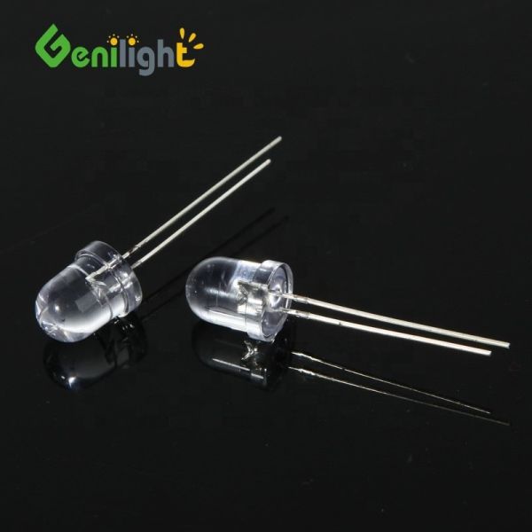 Quality Max. Reverse Current 50uA WHITE F5 F8 F10 Ultra Bright Water Clear LED Bulb 3V for sale