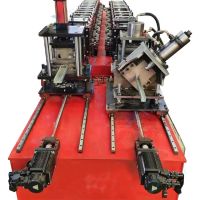 Quality PLC Control System Steel Processing Parts Galvanized U Beam Steel U Channel Structural Steel C Z U Channel Profile Purlin Roll Forming Machine for sale