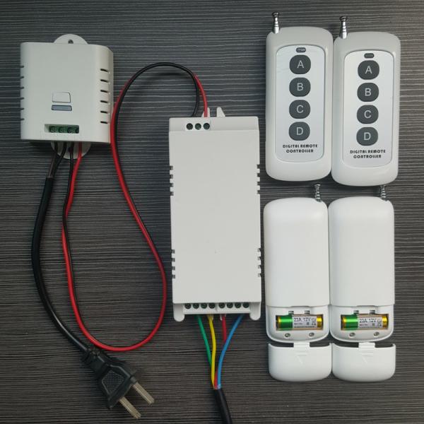 Quality Wireless Manual Interlock+Self-lock 4-Output Control Traffic Light Controller And Remoter for sale