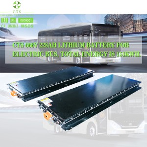 Quality CTS 666V 240Ah LiFePO4 Lithium Battery Pack Integrated BMS Liquid Cooling IP67 for sale