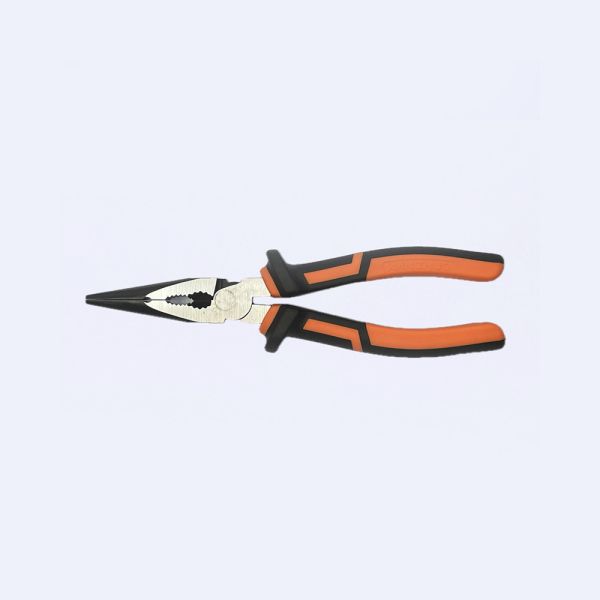 Quality Black Orange Burnished 8 Inch Long Head Pliers Wire Hose Clamp Tool for sale