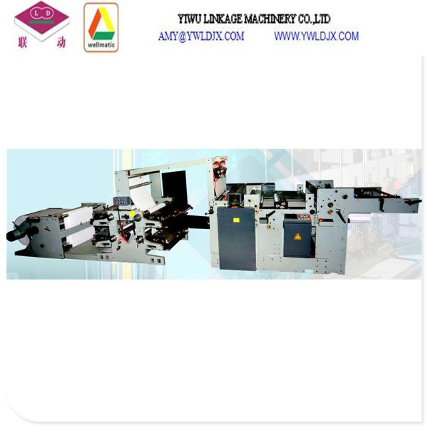Quality School Exercise Book Notebook Flexography Printing Machine From Reel to Pile for sale
