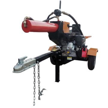 Quality 25T Gasoline Firewood Processor Vertical Log Splitter for Quick Firewood Log for sale