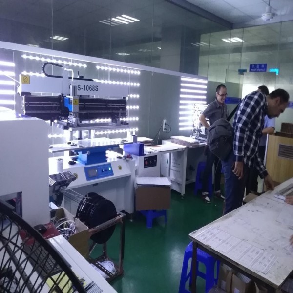 Quality 1.5m Semi Automatic Stencil Printer Machine For LED Tube Light / Strip Light for sale