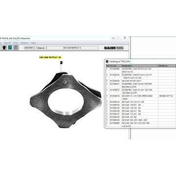 Quality Highly durable Sulzer Weaving Machine Parts PU Tappet Motion For Shed Formation for sale