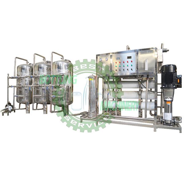 Quality 5000LPH Borehole Raw Water Purification Water Purifying Machine for sale