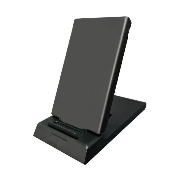Quality ABS PU Qi Standard Desktop Wireless Charger Response Long Distance for sale