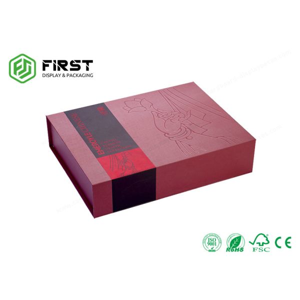 Quality Cardboard Gift Box Personalized Glossy Printed Customized Magnetic Closure Gift for sale