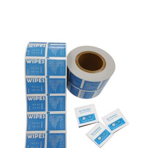 Quality 30-1100mm Width Customized Aluminum Foil Paper for Adults Wipes Packaging for sale