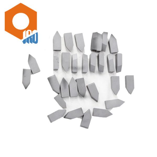 Quality K10/K20 Tungsten Carbide Brazed Tips For Cutting Hard Steel for sale