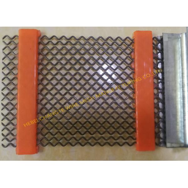 Quality Sand Gravel Hooked Long Slot Mining Wire Screen Mesh Quarry Sieve Screen Mesh for sale