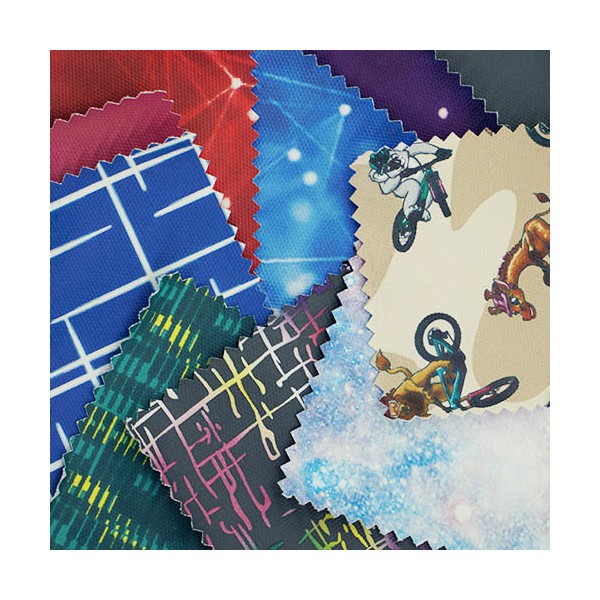 Quality 600D Printed Polyester Fabric for sale