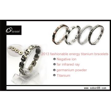 100% Titanium Negative Ion Magnet Health 316L Stainless Steel Jewelry