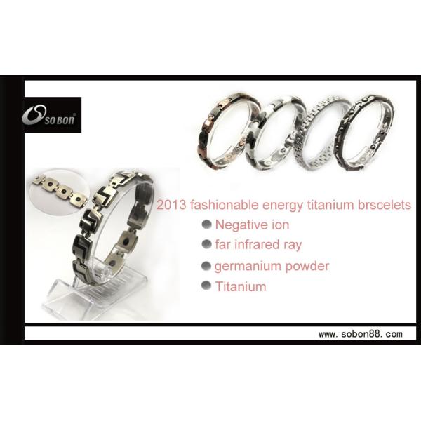Quality 100% Titanium Negative Ion Magnet Health 316L Stainless Steel Jewelry for sale