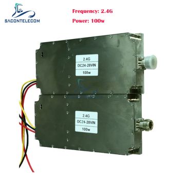 Quality 100w 800-900mhz anti-drone system module UAV anti drone jammer module for sale