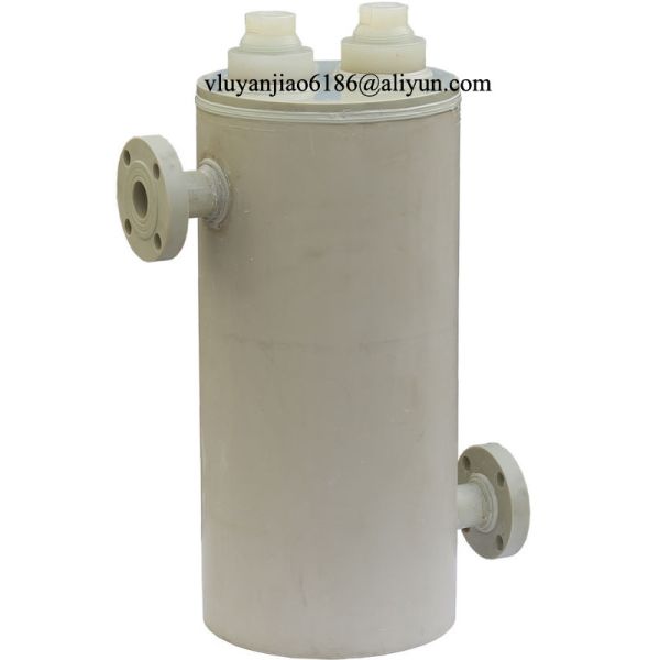 Quality Semiconductor Industry Inline PTFE Heat Exchanger All Fluoropolymer Wetted Surfaces for sale