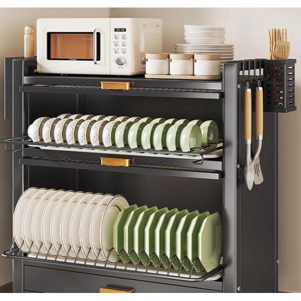 Quality Thickened Large Capacity Kitchen Storage Rack With 19.5cm Layer Spacing For for sale