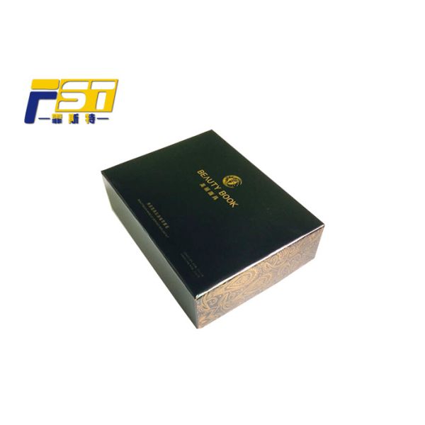 Quality Black Moisture Resistant High End Gift Boxes Sturdy Structure With Strong for sale