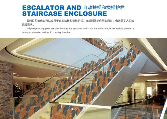 Quality Custom Tempered Laminated Safety Glass For Escalator / Staircase Enclosure for sale