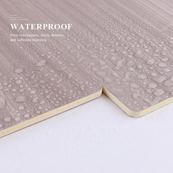 Quality Waterproof And Moisture-Proof Bamboo Charcoal Fiber Board With Wood Grain for sale