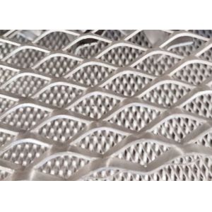 Quality Expanded 2mm Thickness SWD 36mm Aluminium Diamond Mesh For Outdoor Wall for sale