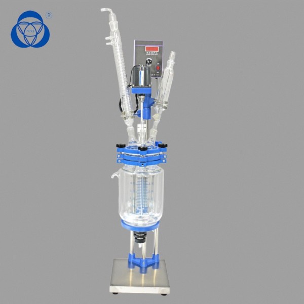 Quality Industrial PTFE Sealing Anti Corrosion Customizable Glass Reactor for Lab and Chemical Applications for sale